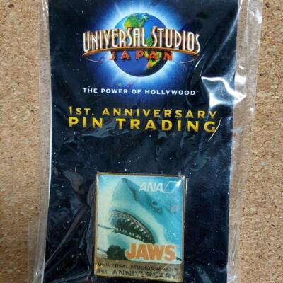 Jaws USJ 1st Anniversary Pin Badge Universal Studios Japan | eBay