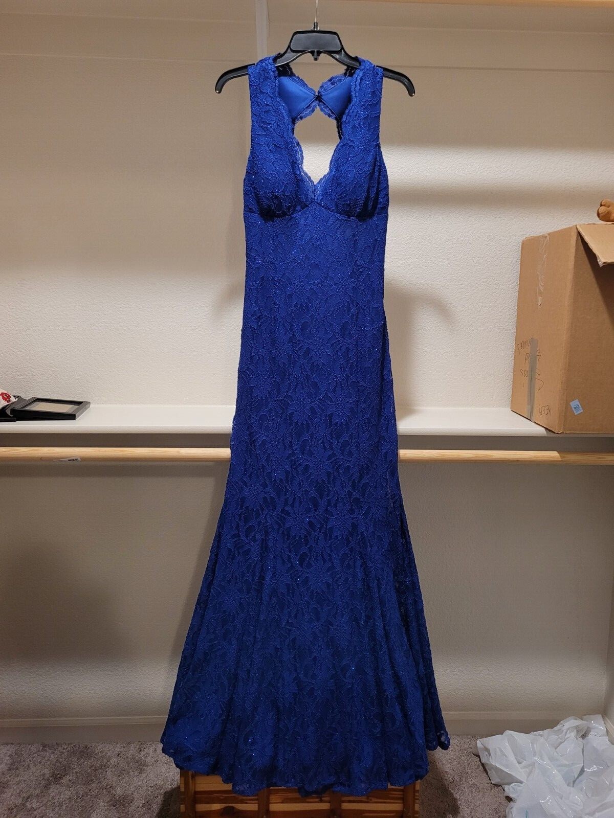 Dress, blue, Prom, Wedding, Fancy | eBay