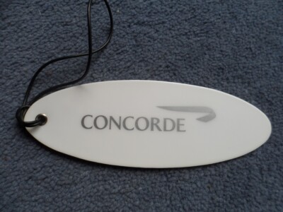 British Airways Concorde White Luggage Tag Rare Lot 6 | eBay UK