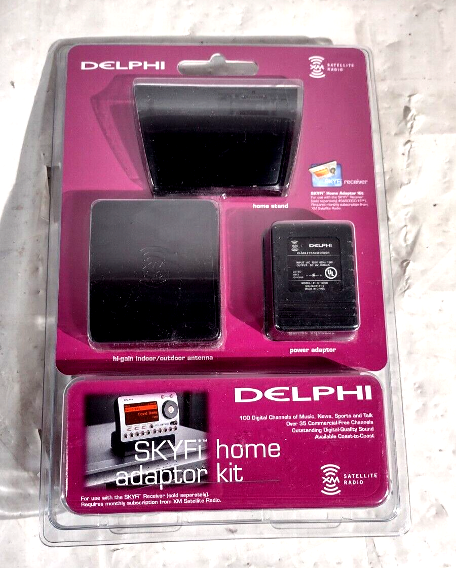 Delphi SKYFi Sa500004 XM Radio Home Adapter Kit for sale online | eBay