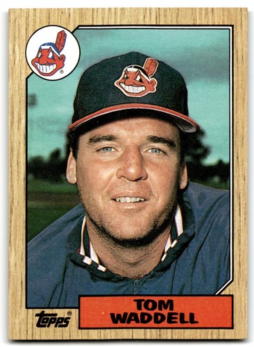 1987 Topps Tom Waddell b Cleveland Indians #657 | eBay