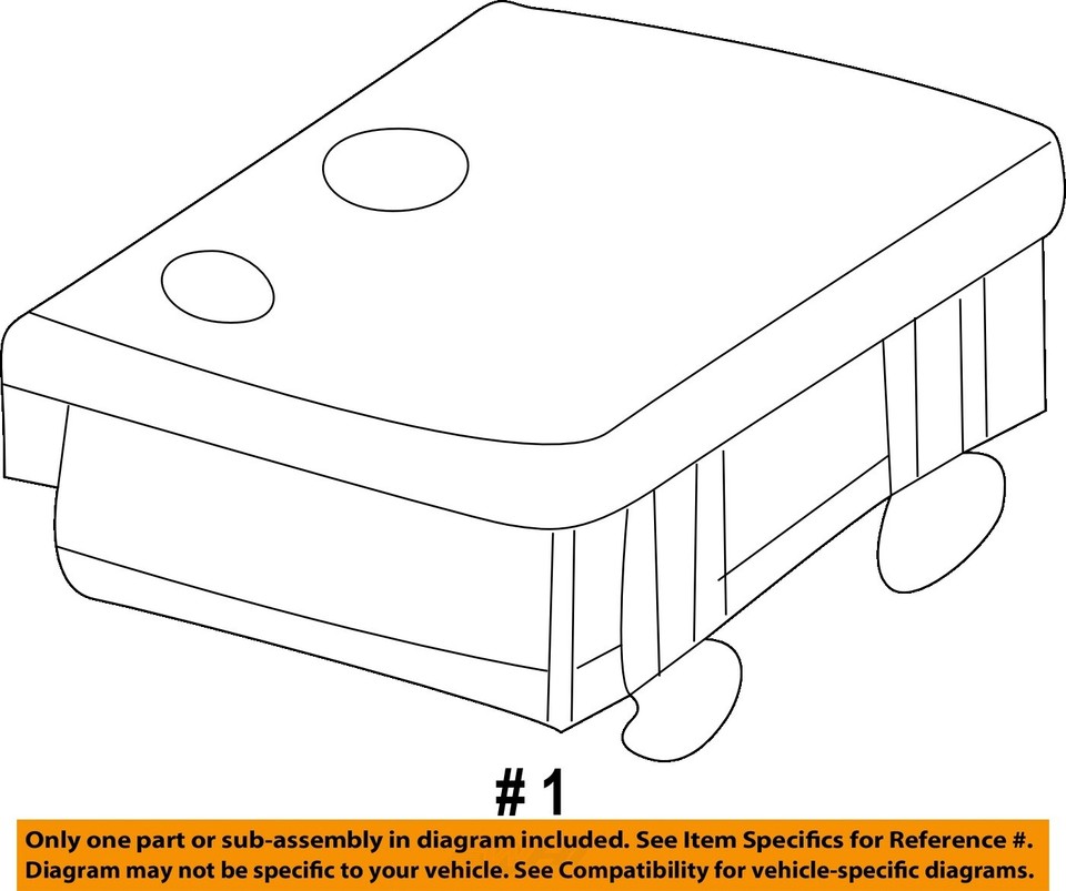 GM OEM Keyless Entry-Receiver 20803735 | eBay