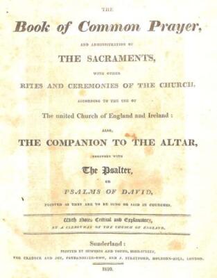 The Book of Common Prayer and Administration of the Sacraments with ...