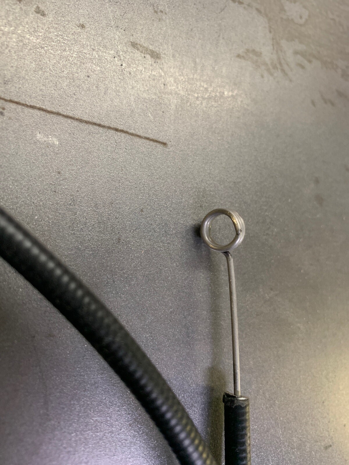 CHOKE/THROTTLE CABLE WITH LOOP ON OPPOSITE END 60inches Long | eBay
