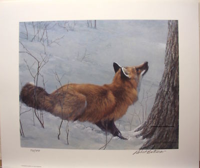 Robert BATEMAN Game Over Fox and Maple Limited Edition art print COA | eBay