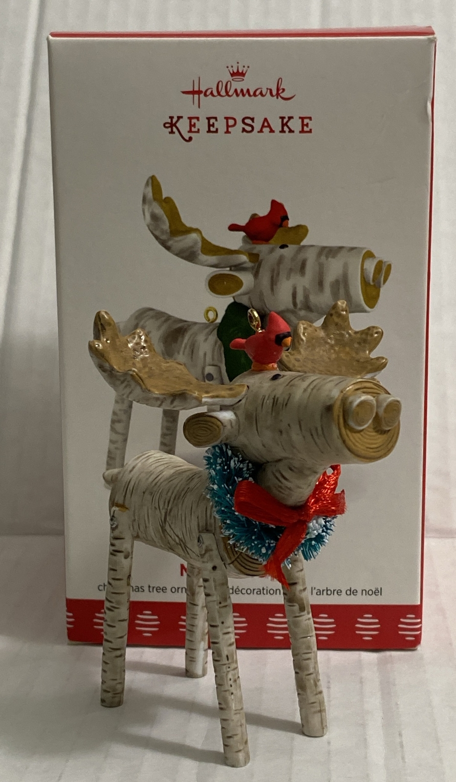 2017 Hallmark Keepsake Ornament Merry Moose Christmas for sale online ...