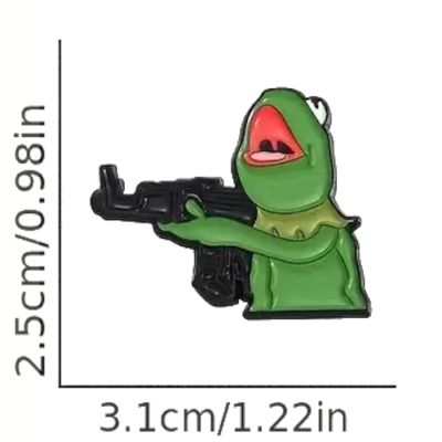 Kermit Gun Meme Download Meme Kermit With A Gun | PNG & GIF BASE