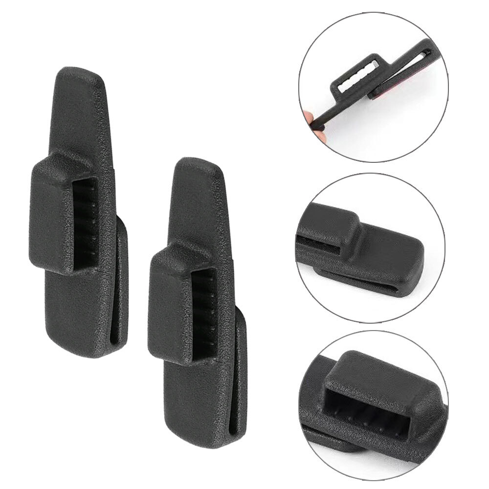 Car Interior Safety Belt Clip Protector Seat Belt Clamp Buckle Clips ...