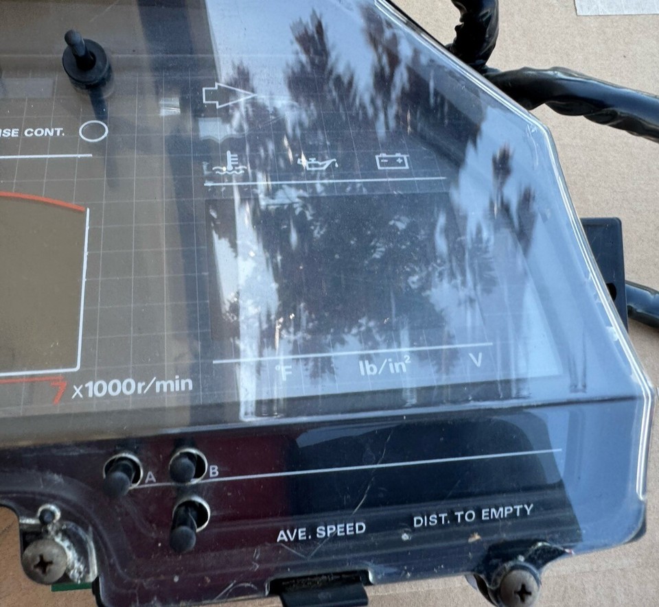 87-89 Nissan 300ZX Z31 Digital Dash Gauge Cluster W/O Power Supply OEM ...