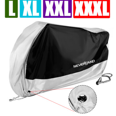M L XL XXL XXXL Motorradabdeckung Motorradgarage Abdeckplane Roller ...