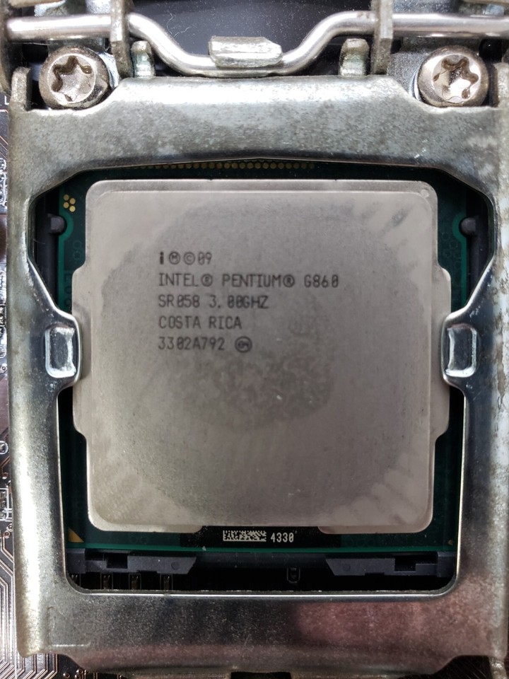 ASRock B75M-DGS LGA1155 B75 mATX DDR3 Intel Pentium G860 3.0 GHz CPU ...