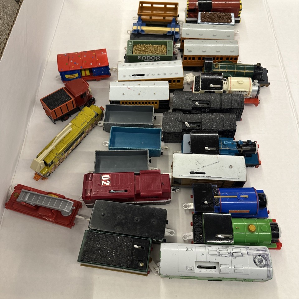 Thomas and Friends Lot Of 29 Die Cast Trains And Cars TrackMaster (Non ...