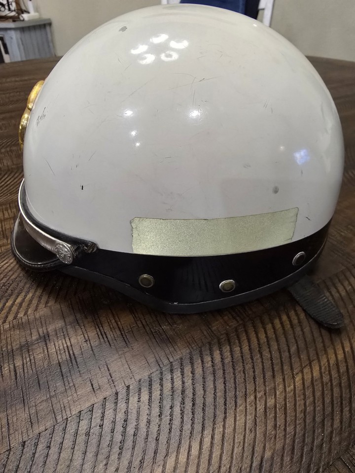 Vintage Bell Toptex Police Motorcycle Helmet | eBay UK