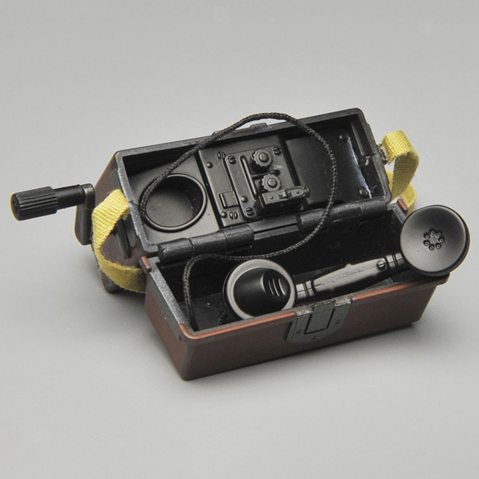 M33 Field Phone Model Mini Action Figure Toys for 12 Inches Action ...