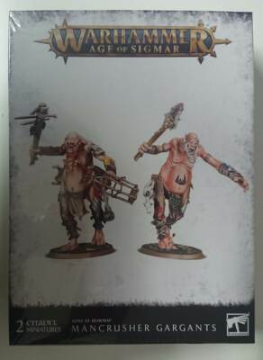 Warhammer Age of Sigmar 93-03 Sons of Behemat Mancrusher Gargants - New ...
