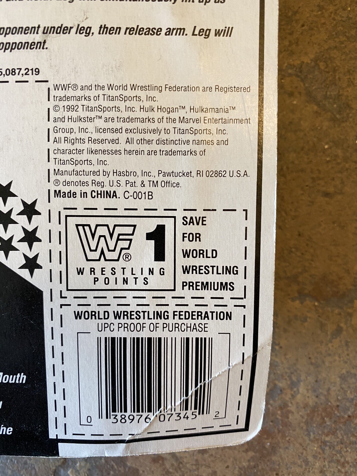 1993 Hasbro WWF WWE IRS Figure | eBay