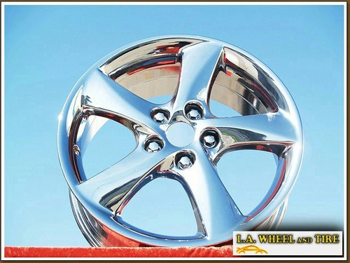 SET OF 4 CHROME 17" MAZDA 6 OEM FACTORY RIMS 3 5 RX7 RX8 PROTEGE 64857 ...
