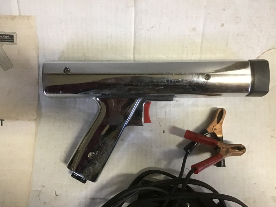 Vintage Sears Craftsman Timing Light & Box Service Station Display ...