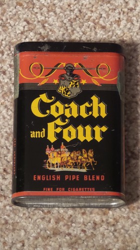 Coach and Four Pocket Tobacco Tin ~No Reserve~ | eBay