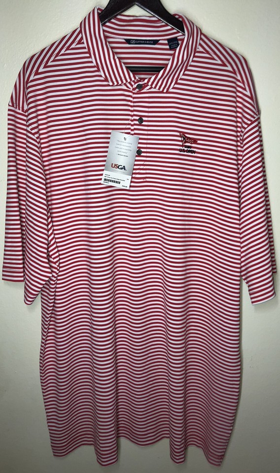 LACC 123RD U.S. OPEN Los Angeles Golf Polo Shirt Mens NEW MSRP $58 Size ...