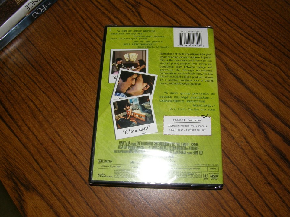3765) Funny Ha Ha DVD 2003 By Andrew Jujalski New 720917546520| eBay