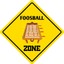 *Aluminum* Foosball Zone Funny Metal Novelty Sign 12"x12" | eBay