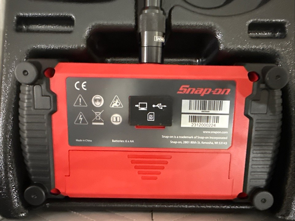 Snap-on BK5600DUAL55 Digital Borescope Video Scope Open Box | eBay