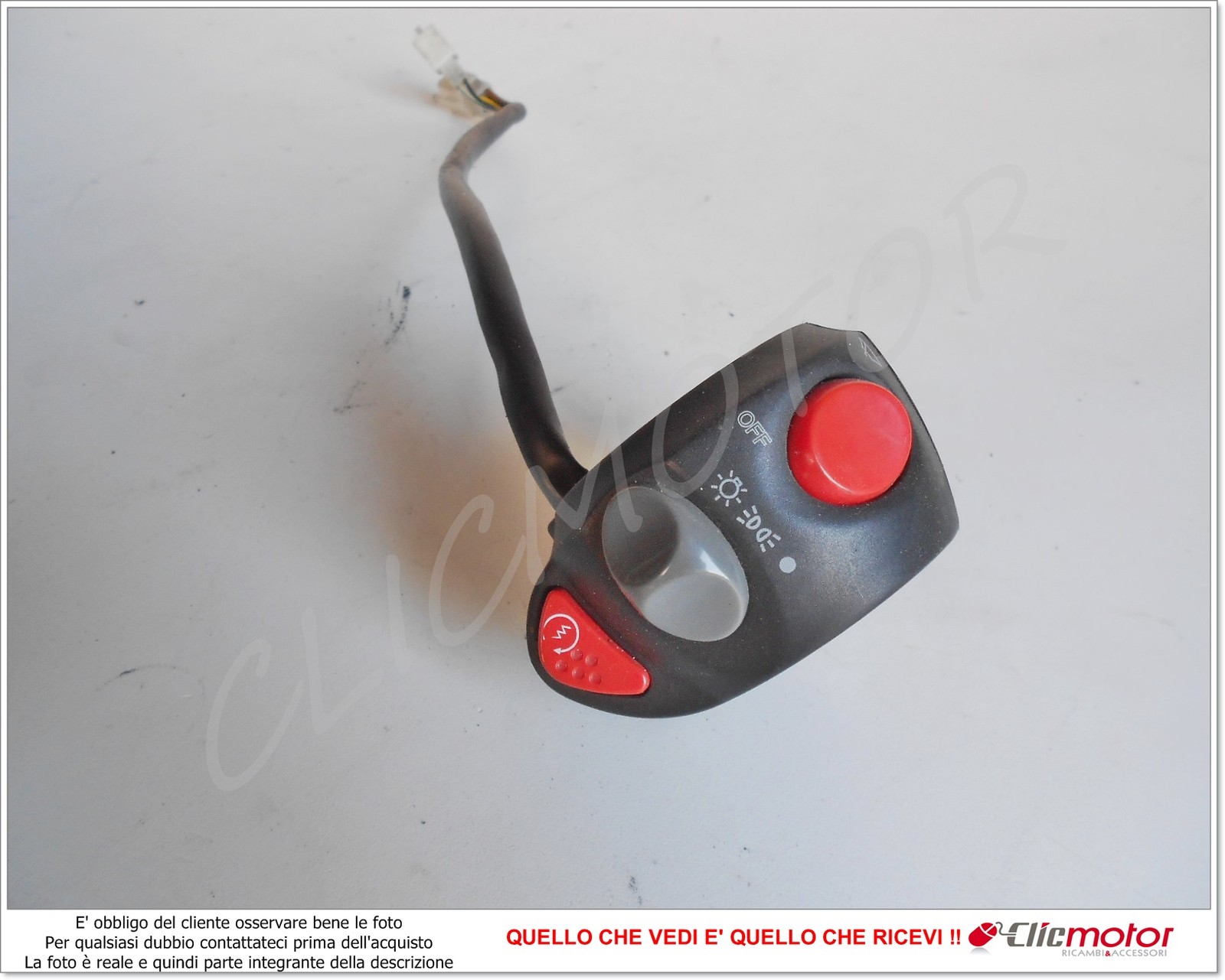 Switch Light Switch Right Original for Benelli Adiva 150 2001-2002 ...