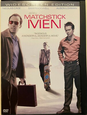 Matchstick Men (DVD, 2004, Widescreen) 85392467723| eBay