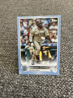 2022 Topps Update Series Robinson Cano San Diego Padres Light Blue SP ...