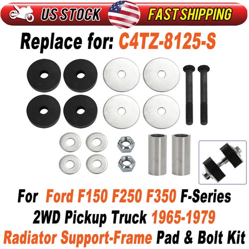 Radiator Support Core Mount Kit For 1965-79 Ford Truck F100 F150 F250 ...