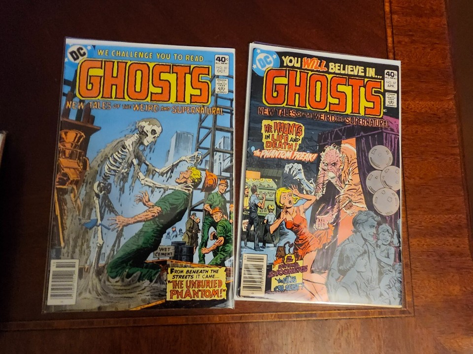 30 LOT DC comics Ghosts 1971-1980 Issues between #2 and 87 - 30 books ...