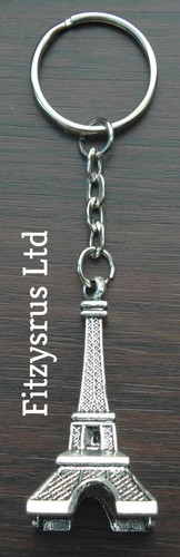 Large 3D Eiffel Tower Key Ring France Paris Gift Souvenir Keyring | eBay