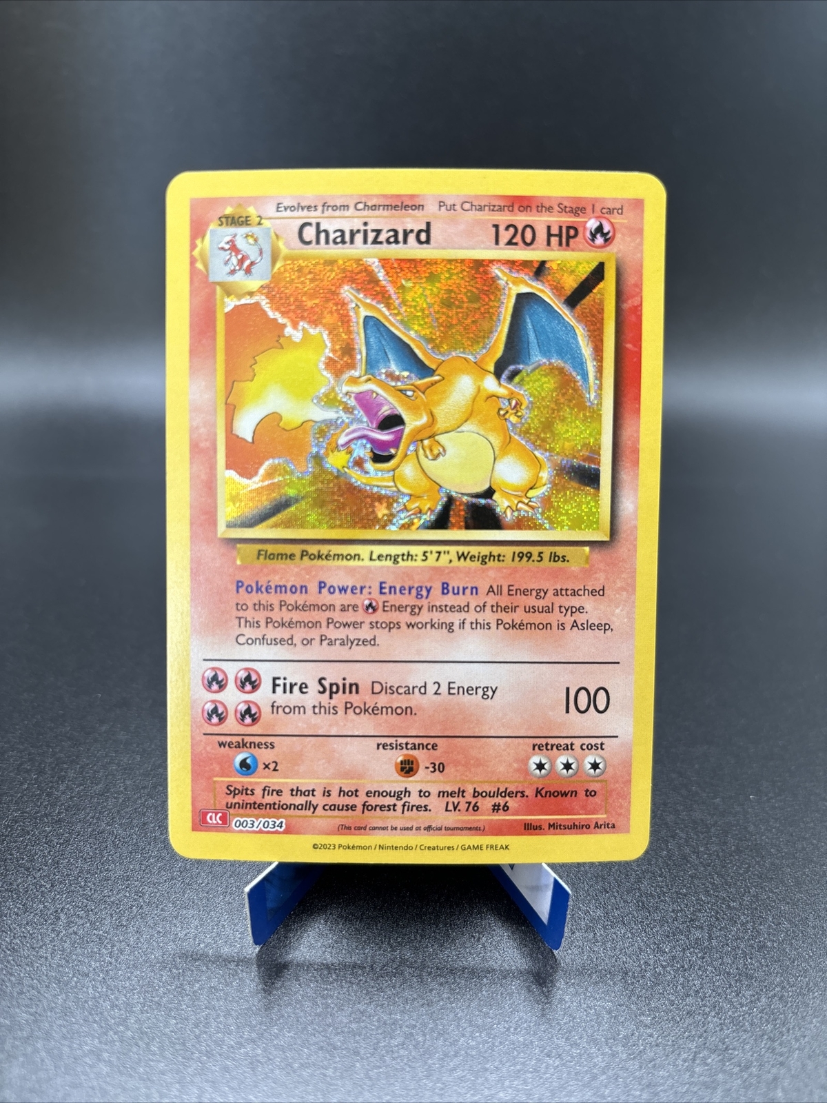 Pokémon TCG Charizard Pokemon: Trading Card Game Classic 003/034 Holo ...