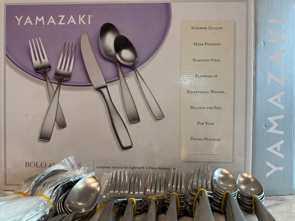 Yamazaki * BOLO Satin Stainless Steel Flatware | Used & New | YOU CHOOSE PIECES! | eBay