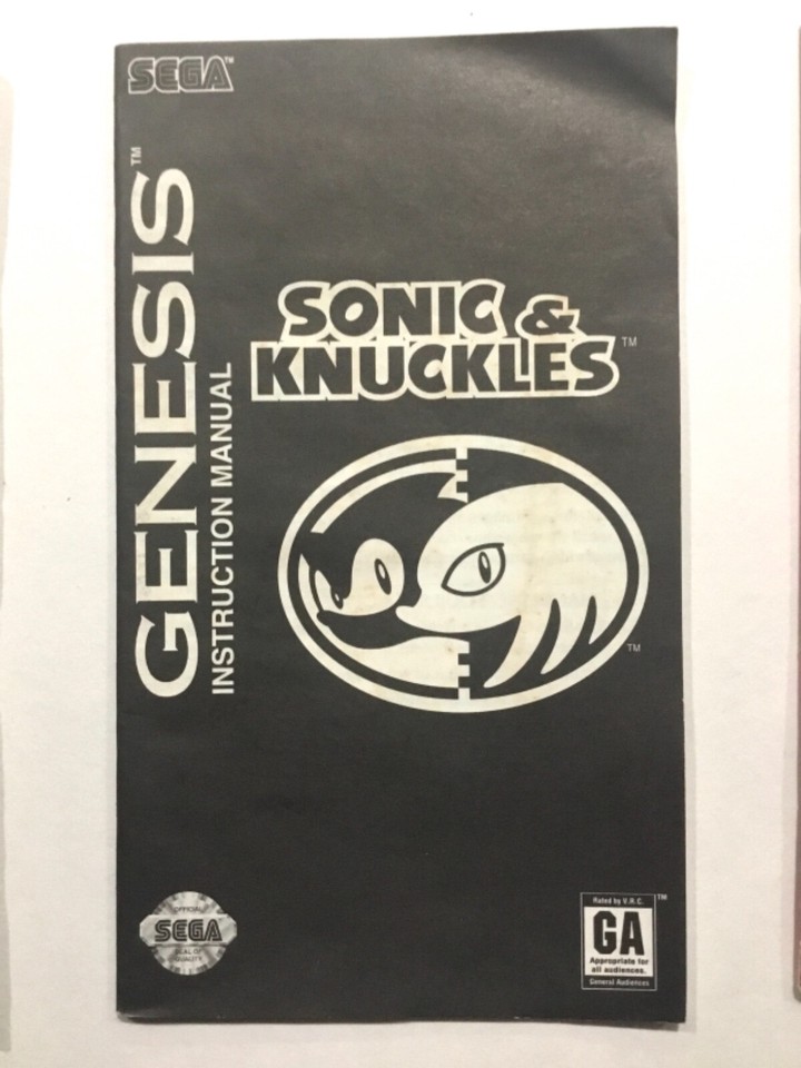 SEGA GENESIS Manual Instruction Book Authentic ORIGINAL YOU CHOOSE | eBay