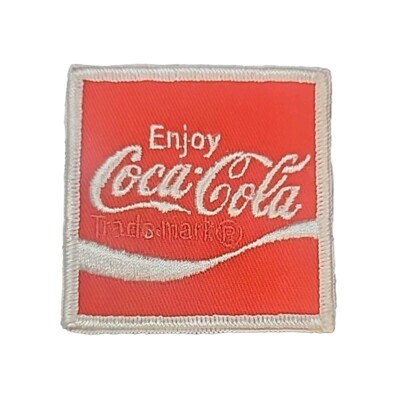 Vintage Original COCA-COLA EMBROIDERED Shirt/Jacket PATCH | eBay