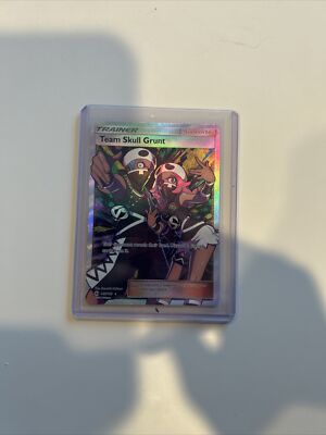 Team Skull Grunt 149/149 Trainer Full Art Ultra Rare - 2017 Pokemon Sun & Moon | eBay