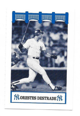 ORESTES DESTRADE 1992 THE WIZ YANKEES 80'S NEW YORK YANKEES **FREE ...