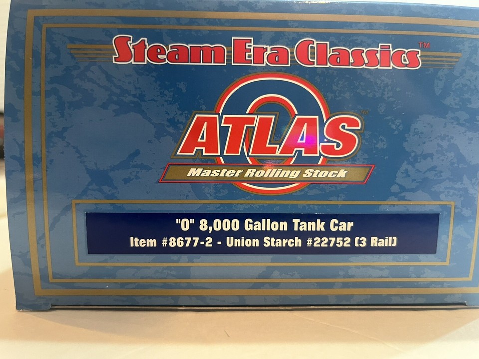 Atlas 8677-2 Union Starch 8,000 Gallon Tank Car. NIB. | eBay