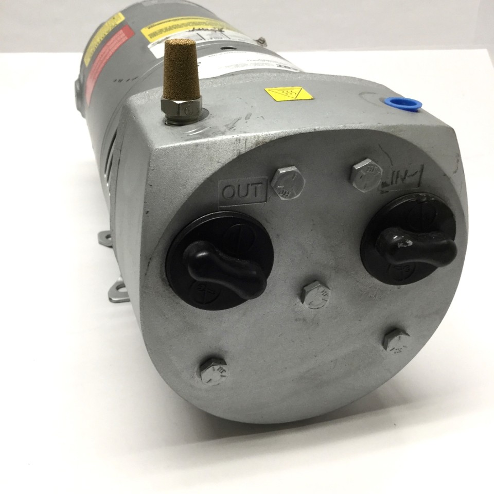 Gast 0523-101Q-G588NDX Rotary Vane Vacuum Air Pump 115/220-230VAC, 1PH ...
