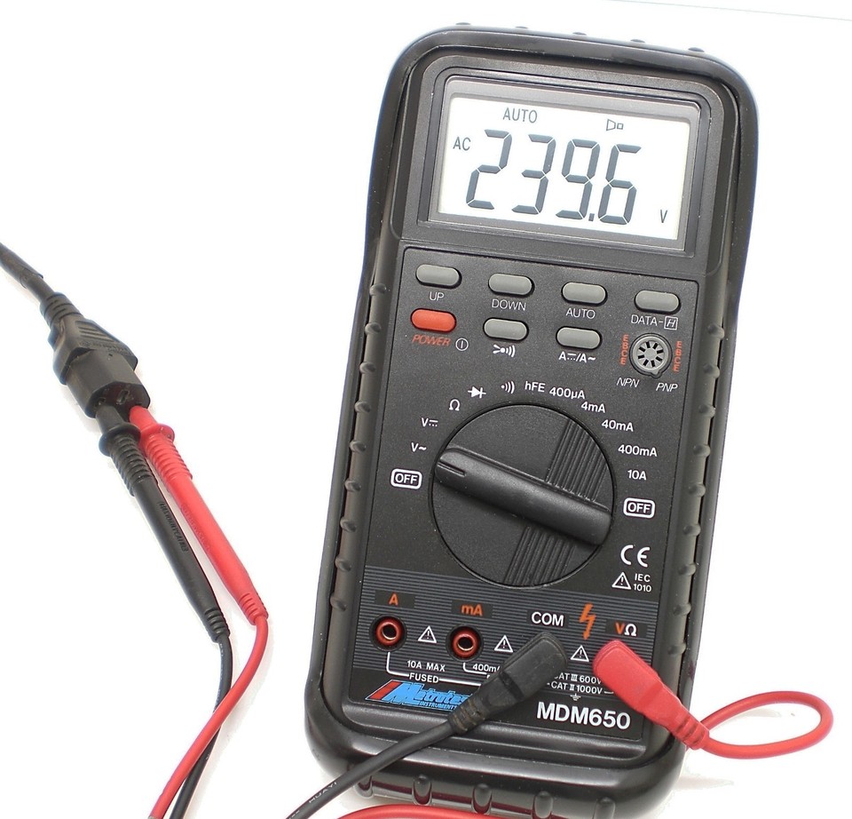 METROTEST MDM650 DIGITAL MULTIMETER | eBay UK
