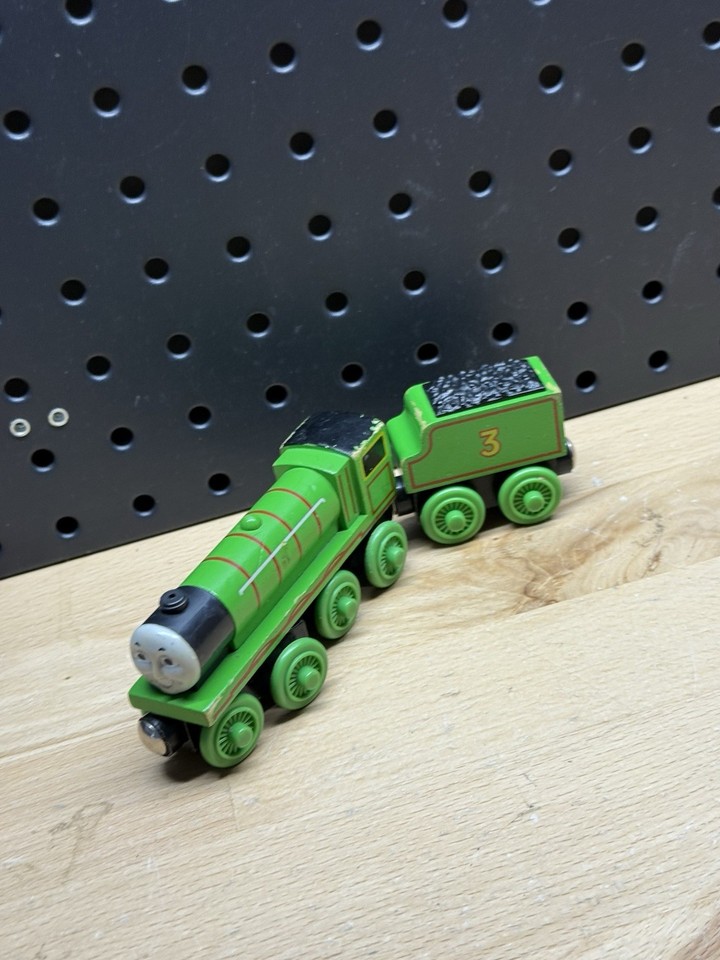 Thomas & Friends Wooden Railway Train Engine Henry Tender Lot | eBay