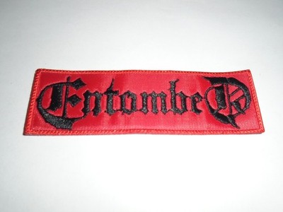 ENTOMBED DEATH METAL EMBROIDERED PATCH | eBay