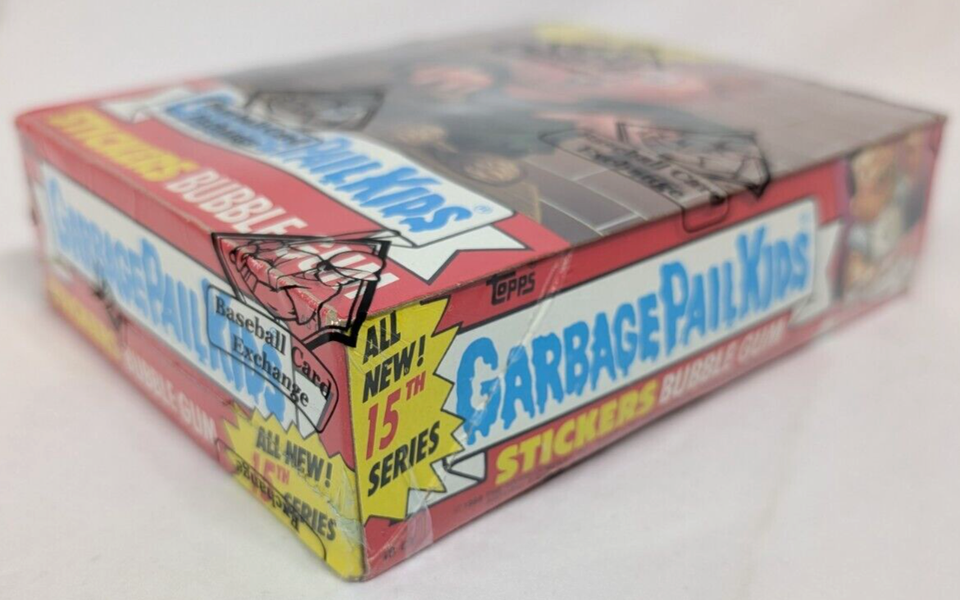 BBCE DIECUT 1988 Topps Garbage Pail Kids 15th Series 15 GPK 48 Wax Pack ...