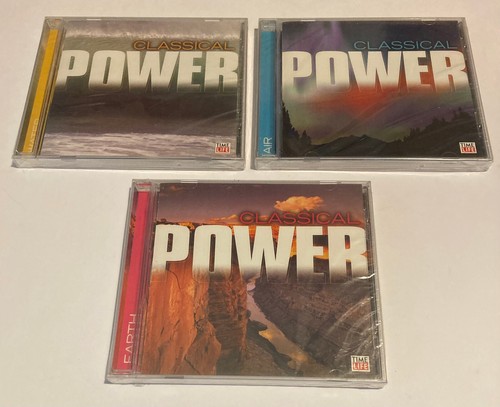 (3) Classical POWER Earth/Water/Air [NEW] CD Lot Time Life | eBay