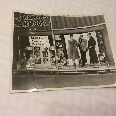 Houston TX Paul Berlin's record room B&W Real Photo | eBay