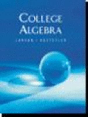 College Algebra by Larson; Larson, Ron; Hostetler, Robert P ...