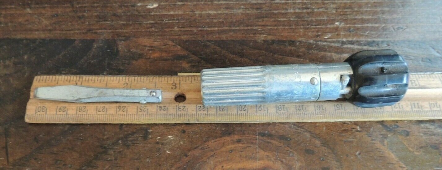 VINTAGE RATCHET SOCKET TOOL USA PAT. 2,989,881 W/ SLOTTED SCREWDRIVER ...