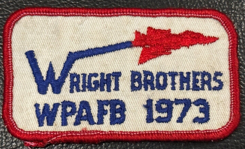 Wright Brothers WPAFB Wright-Patterson Air Force Base USAF Patch Dayton ...
